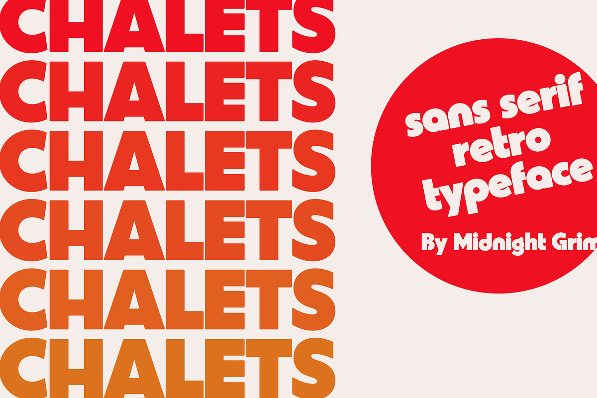 Chalets Font Free Download - Fontaza