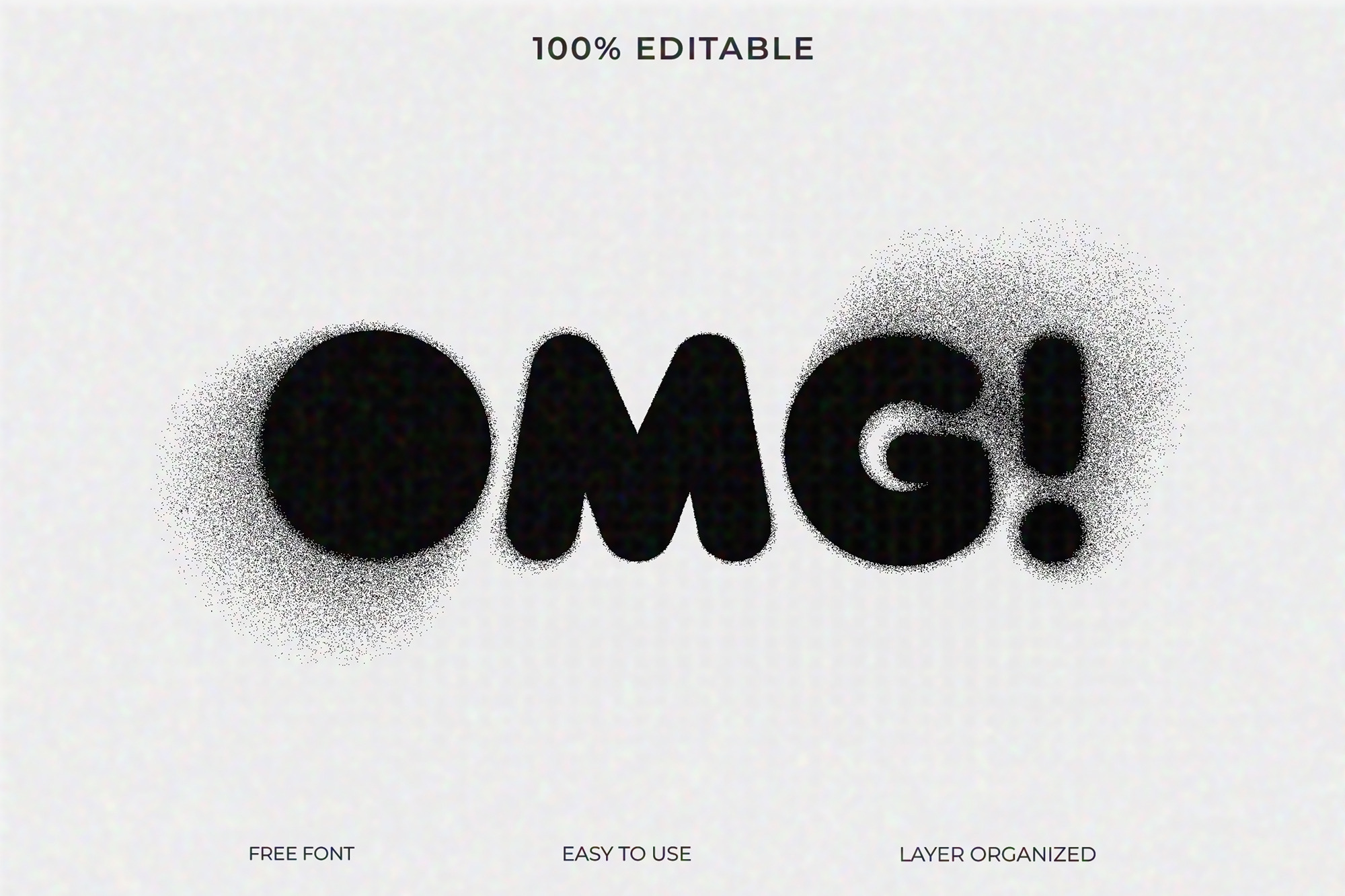 Noise Font Effect, a Layer Style Add-On by Imamul001