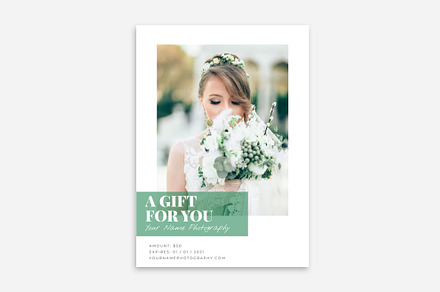 Pink Gift Card Template, a Card Template by DesignStudioTeti