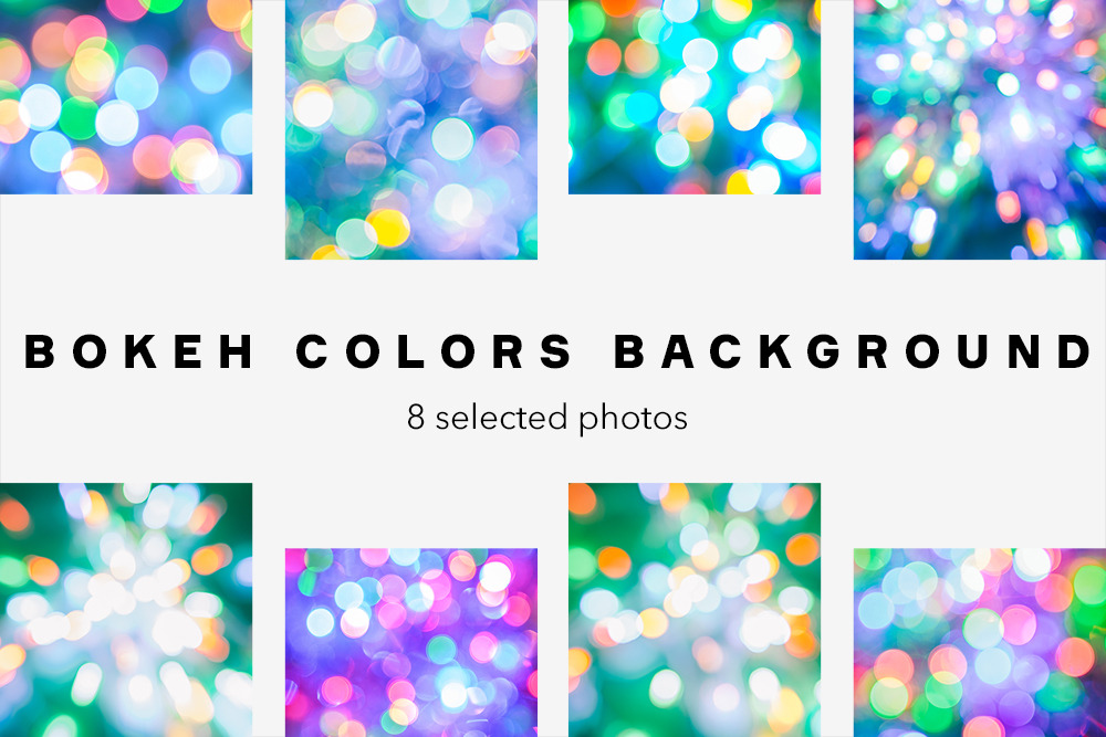 Bokeh Colors Background Bundle, an Abstract Photo by Frostroomhead ...
