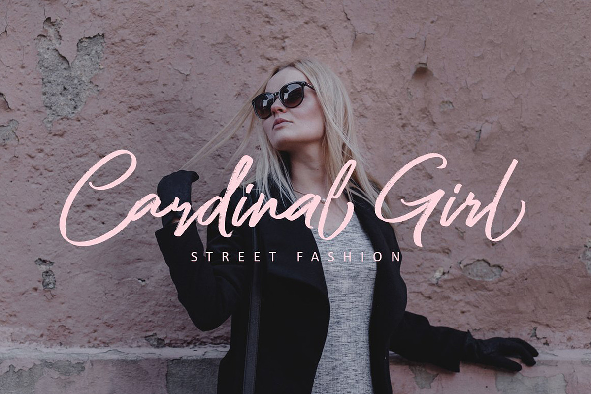 Qindom, a Script Font by Realtype