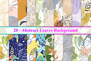 Abstract Leaves Background, a Background Graphic by Digital Studio