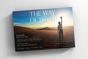 The Way Of Truth, a Flyer Template by CREATIVE DUDE
