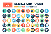 125+ Flat Energy and Power Icons | Icons ~ Creative Market