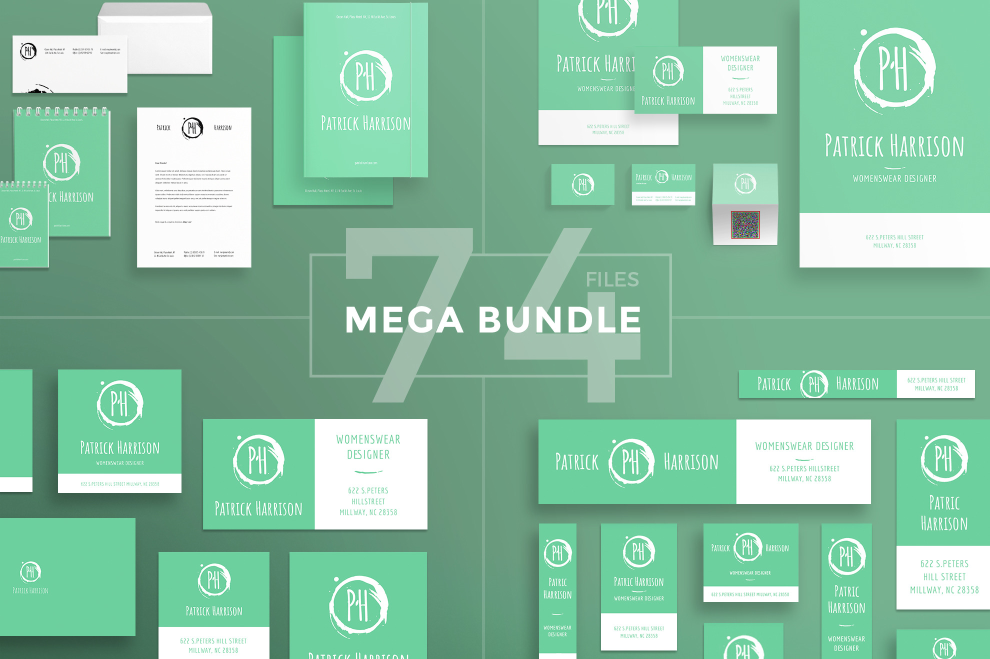 Mega Bundle | Fashion & Style, a Poster Template by Amber Graphics