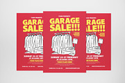 Garage Sale Flyer, a Flyer Template by lilyshop