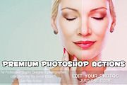 Premium Retouch Photoshop Actions, an Action Add-On by Vatdesign