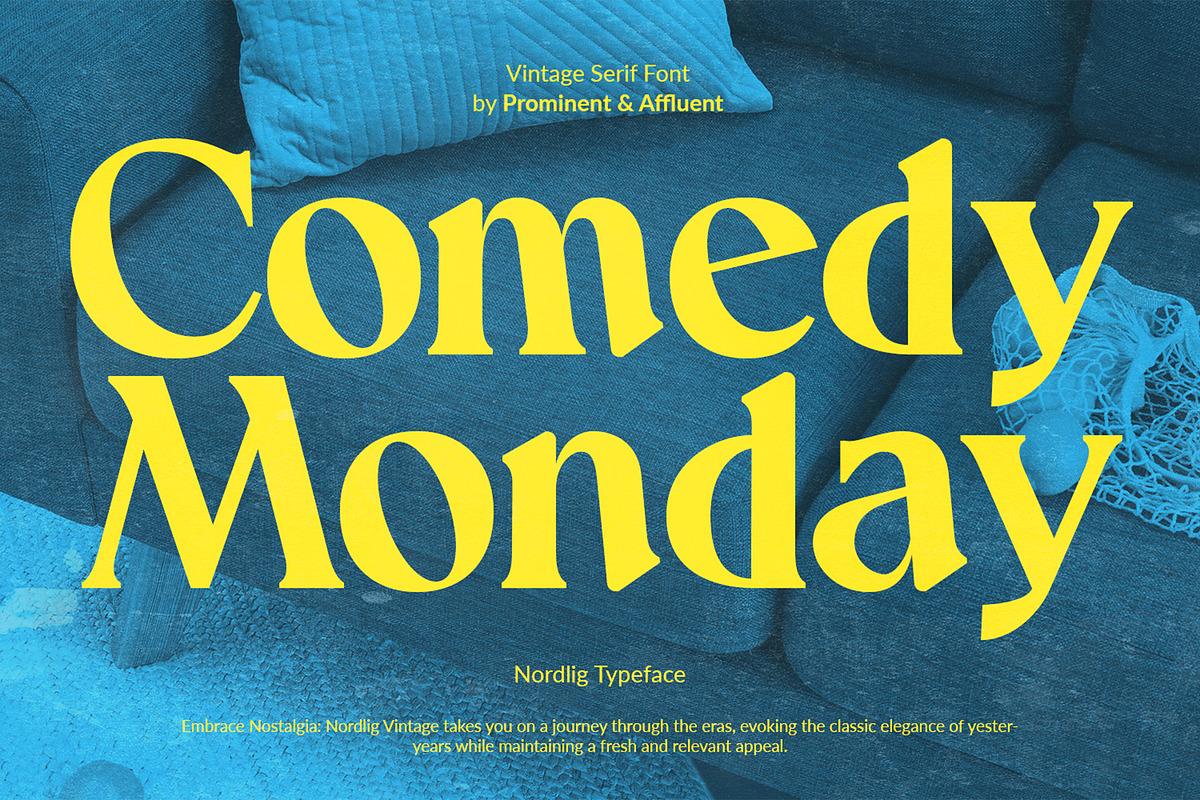 Nordlig - Display Font, a Serif Font by Prominent & Affluent