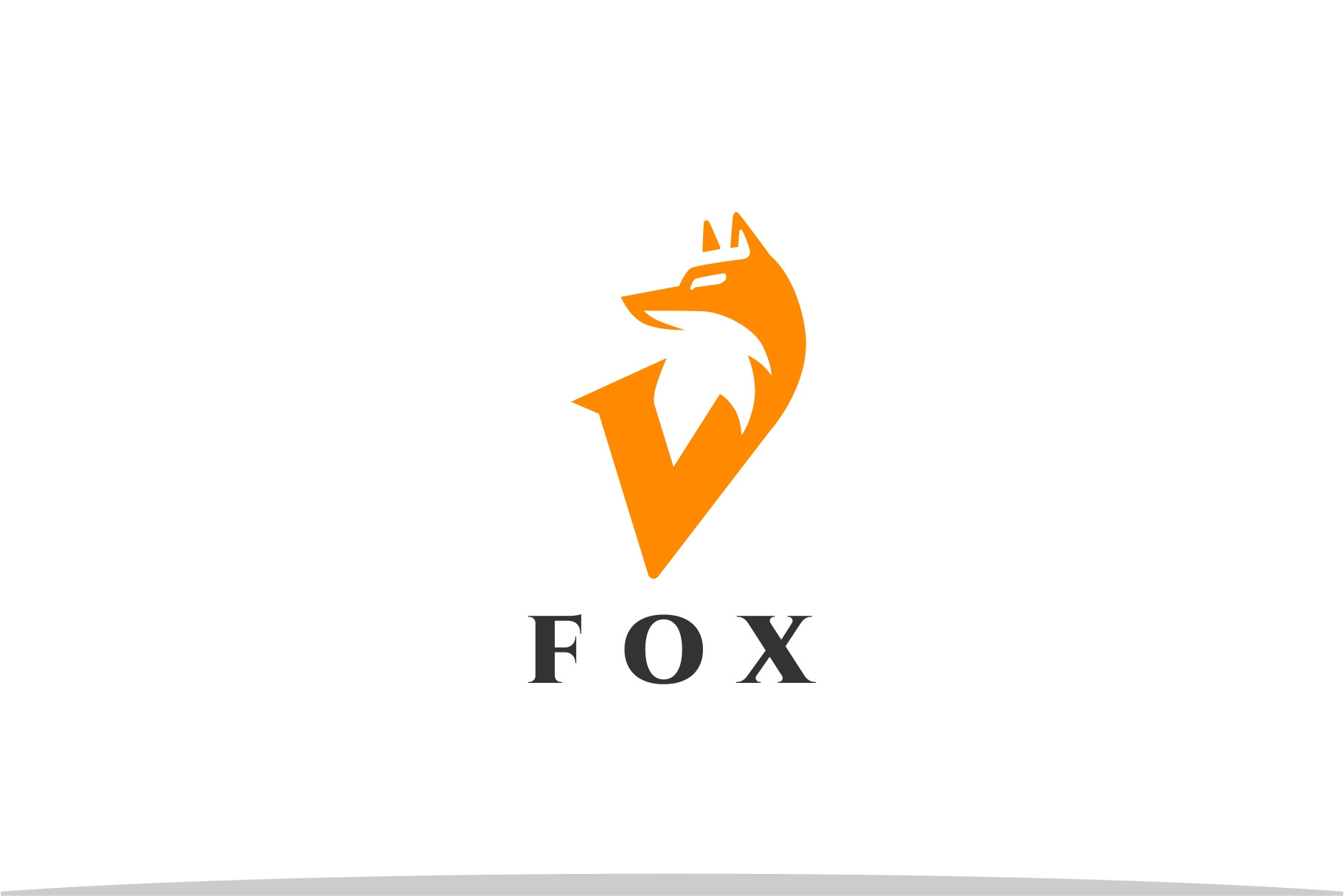 Fox Letter V Logo, a Branding & Logo Template by Metrolinevision
