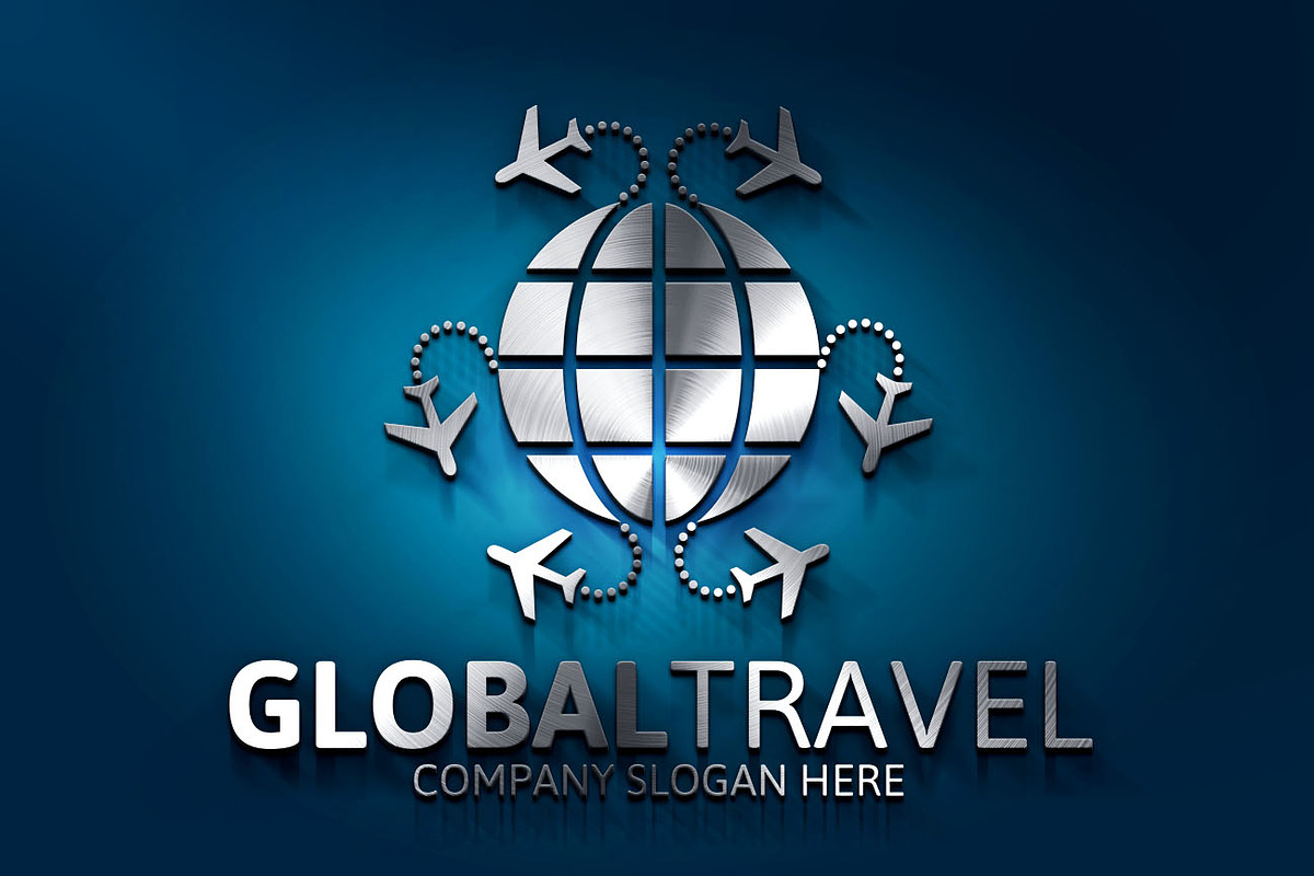 Global Travel Logo Template, a Branding & Logo Template by Josuf Media