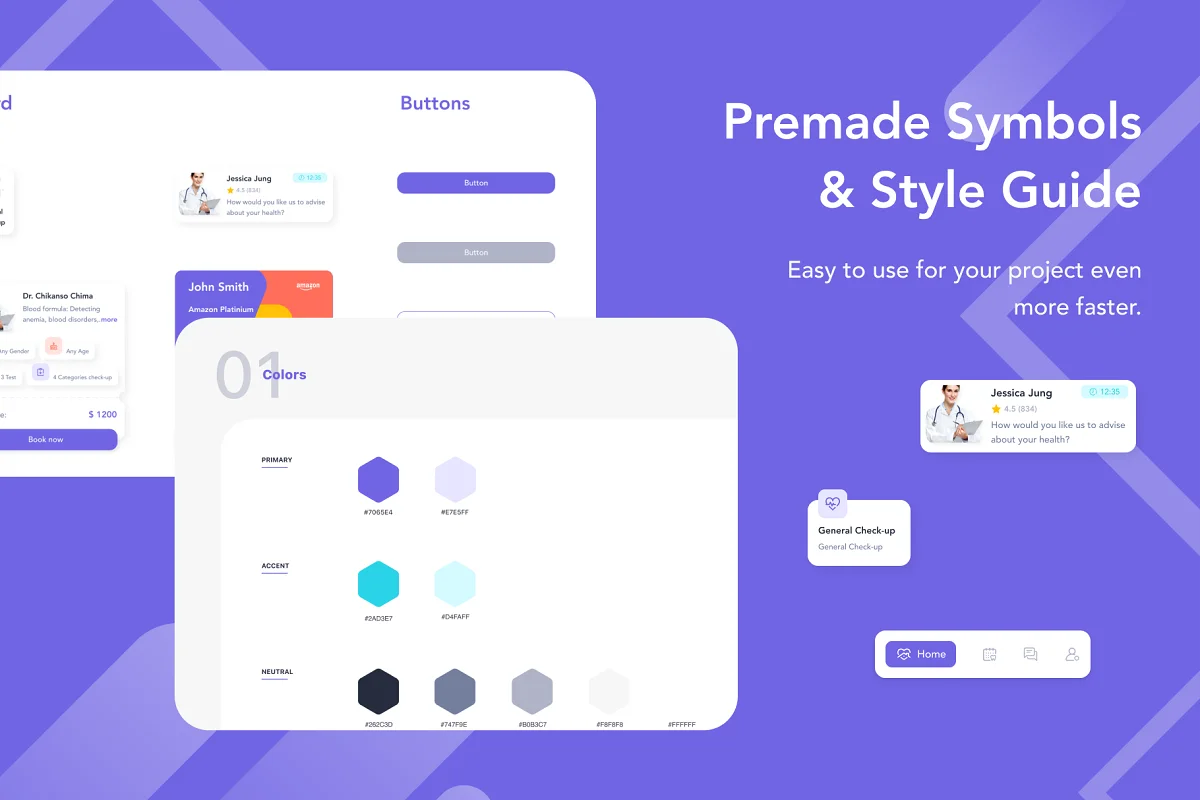 MyHeal - Telemedicine App Design UI, an App Template by Capi Product ...