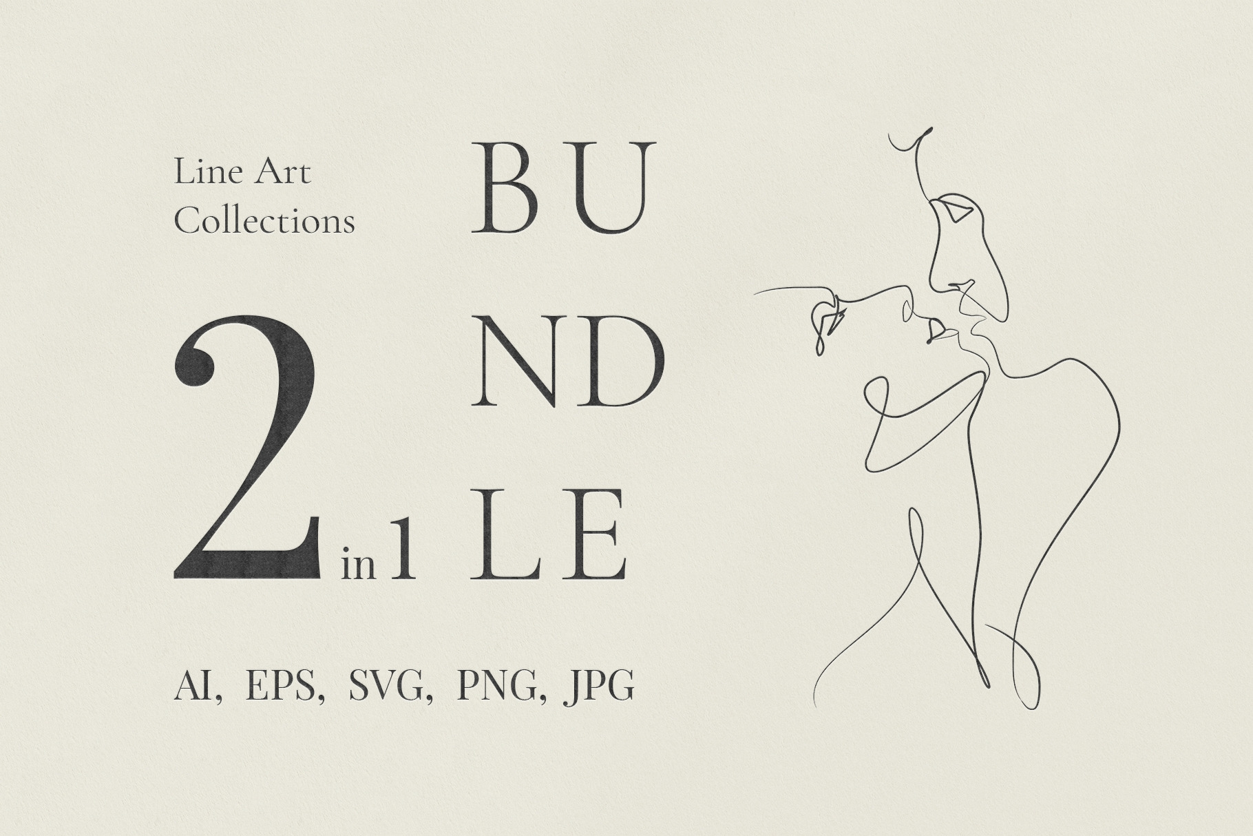 Bundle. Line Art Collections. Sale, a Decorative Illustration by le-genda