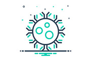 Antibody immunology mix icon, an Icon by Creative priyanka
