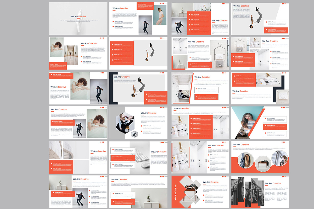 Positive Powerpoint Template, a Presentation Template by Creative Slides