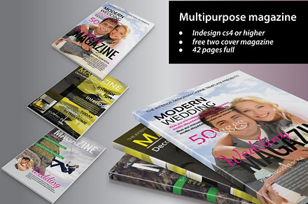 Multipurpose Magazine Template, a Magazine Template by Orlin