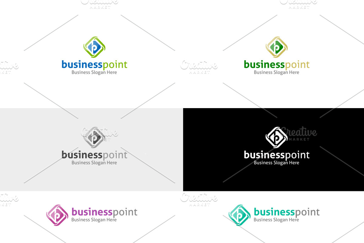Business Point logo, a Branding & Logo Template by BdThemes