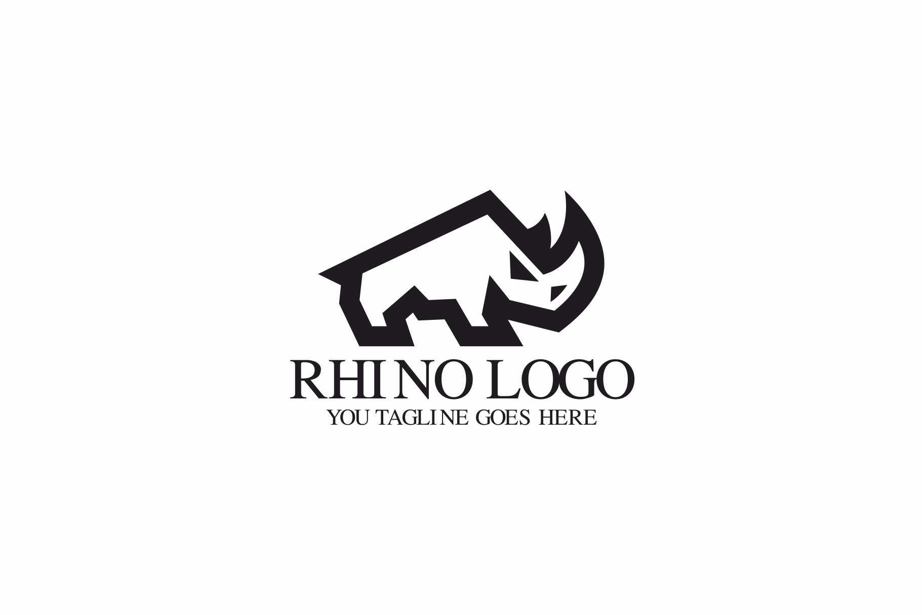 Rhino Logo, a Branding & Logo Template by Brandlogo
