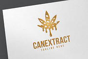 Cannabis Extract Logo, a Branding & Logo Template by emotions76