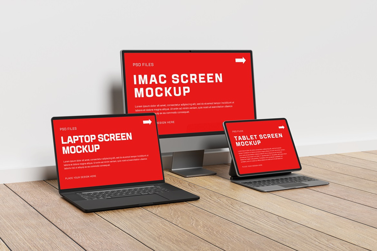 Multi Device Mockup, a Wearable Device Mockup by Graphicwindow