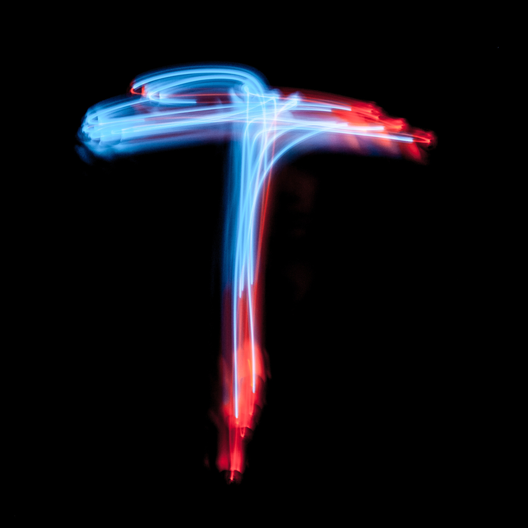 Letter T of the alphabet made from neon signs, a Holiday Photo by ...