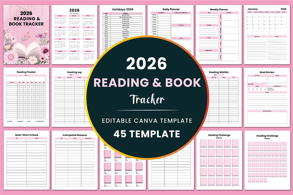 2026 Reading & Book Tracker