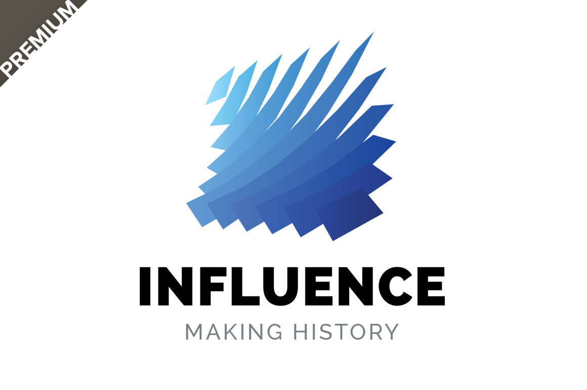 Influence Logo, a Branding & Logo Template by Web Design Label