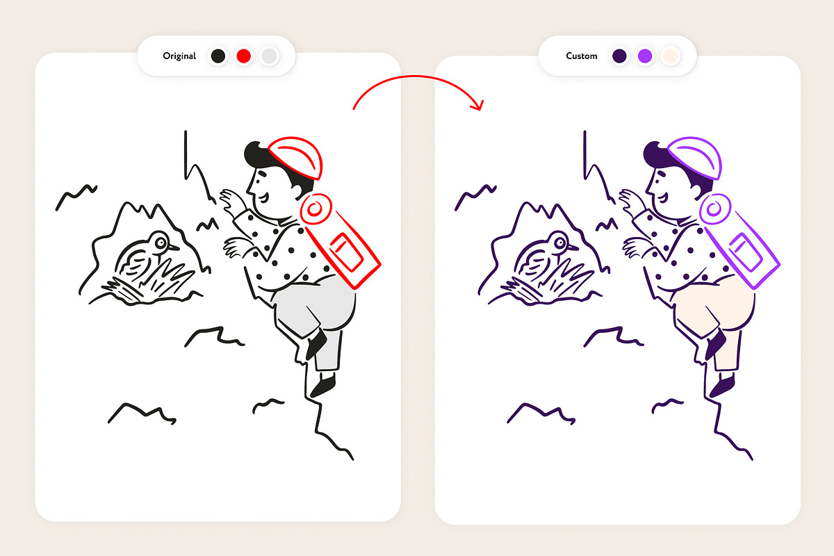 Chibry Sport Illustrations