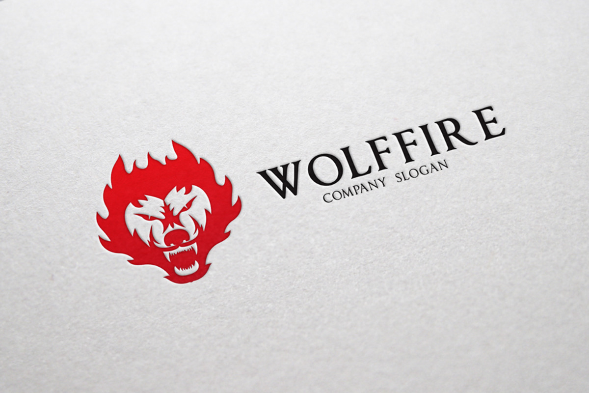 Wolf Fire, a Branding & Logo Template by Vectorwins Premium Shop