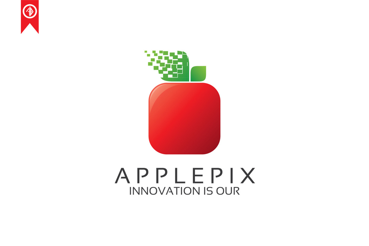 Apple Pixel - Logo Template, a Branding & Logo Template by Artha Desain
