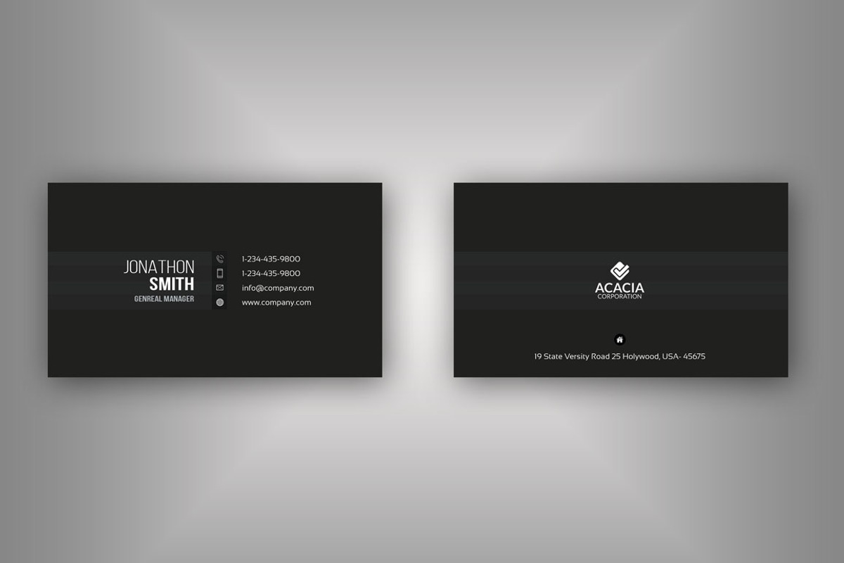 A5 Business Card, a Business Card Template by DesignGhar