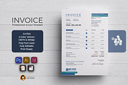Modern Invoice, a Stationery Template by MRI STUDIO