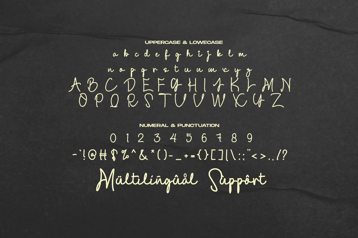 Rudalina Script Font