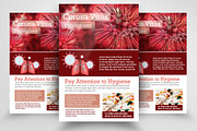 Corona Virus Prevention Flyer, a Flyer Template by Business Flyers