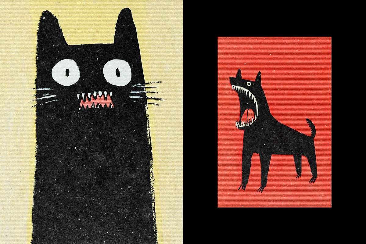 Old Screen Print Effect, a Layer Style Add-On by Design Squad