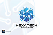 Hexatech - Logo Template, a Branding & Logo Template by putra_purwanto