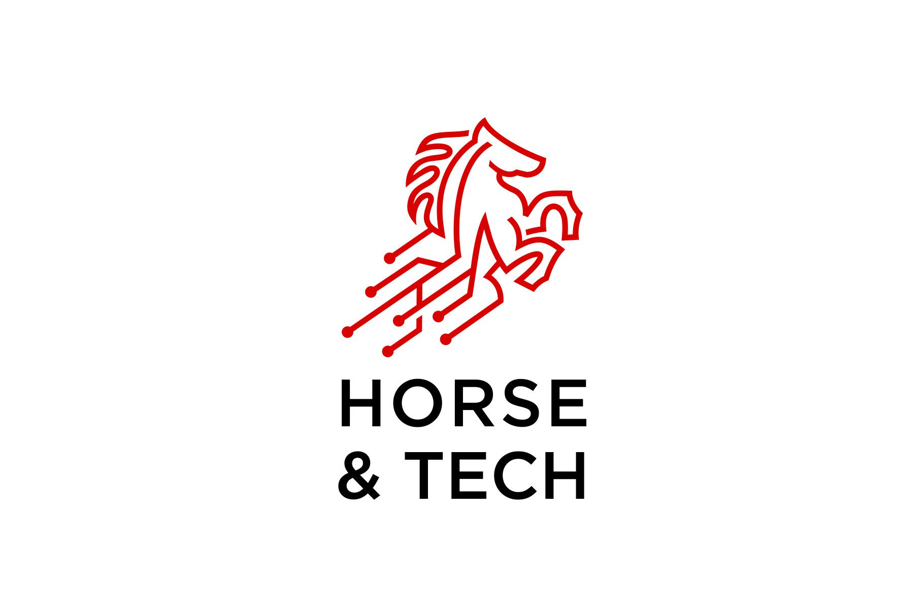 Horse Tech Logo, a Branding & Logo Template by Buqancreative