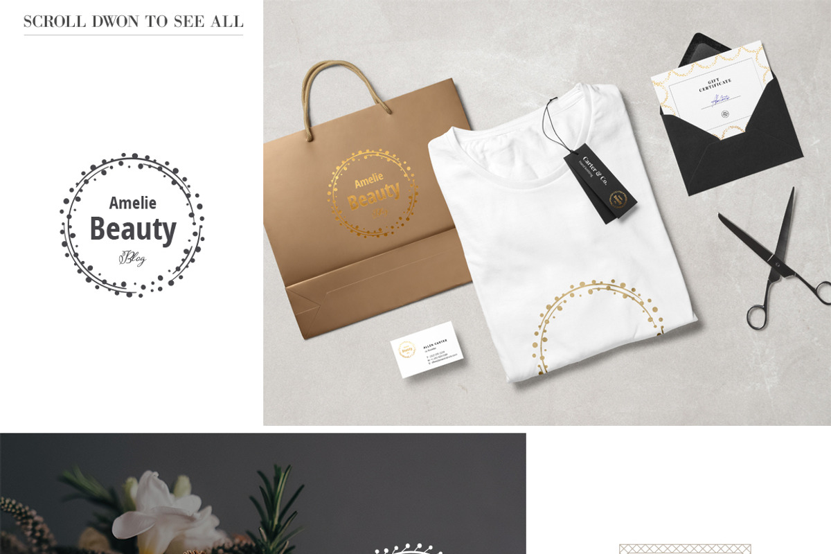 100 Typography Logos + 100 Frames, a Branding & Logo Template by AgataCreate | Creative Market