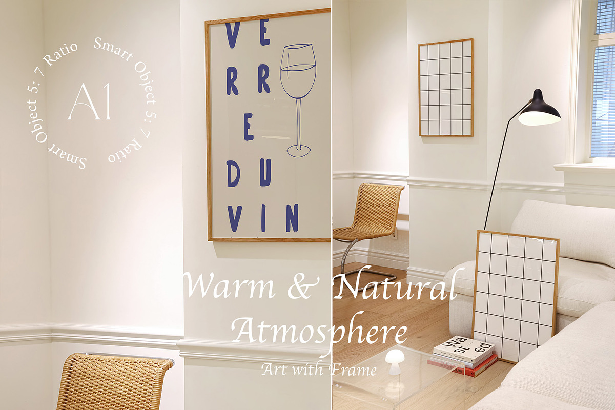 Aesthetic Real-Life Mockup Scene, a Product Mockup by ArtwithFrame
