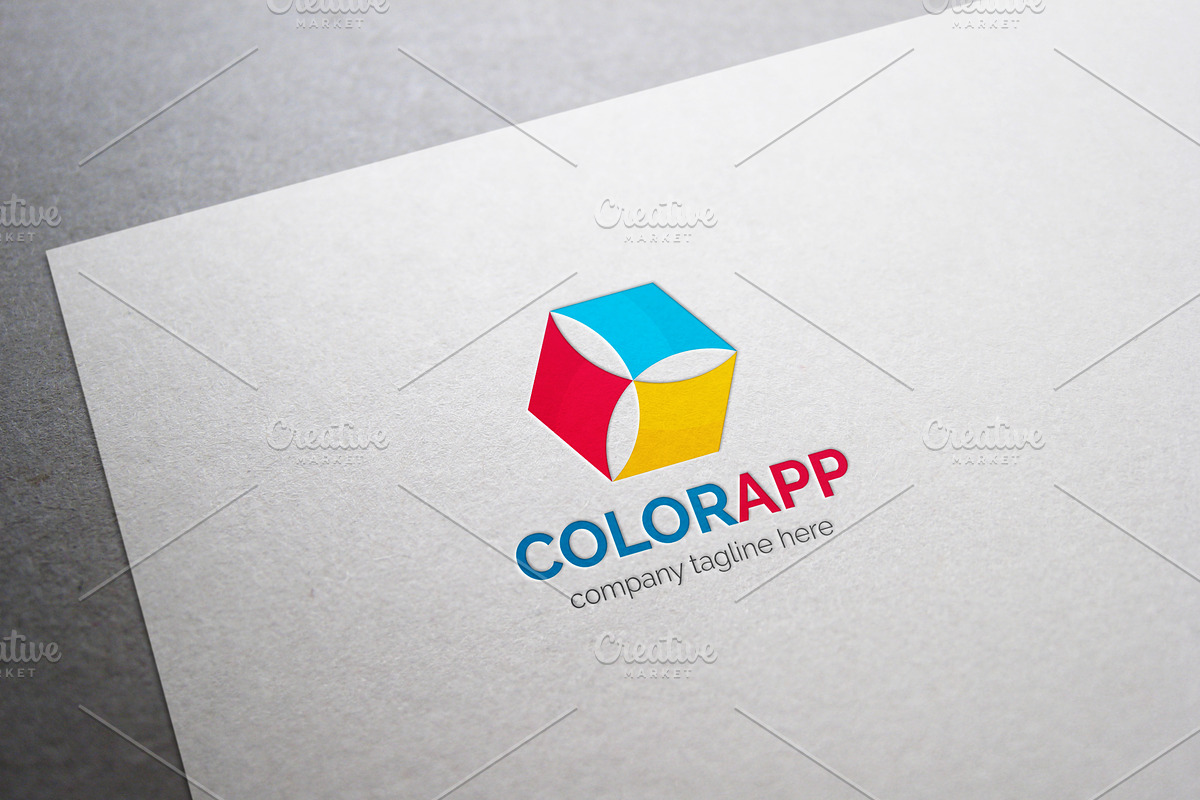 Color App Logo, a Branding & Logo Template by XpertgraphicD
