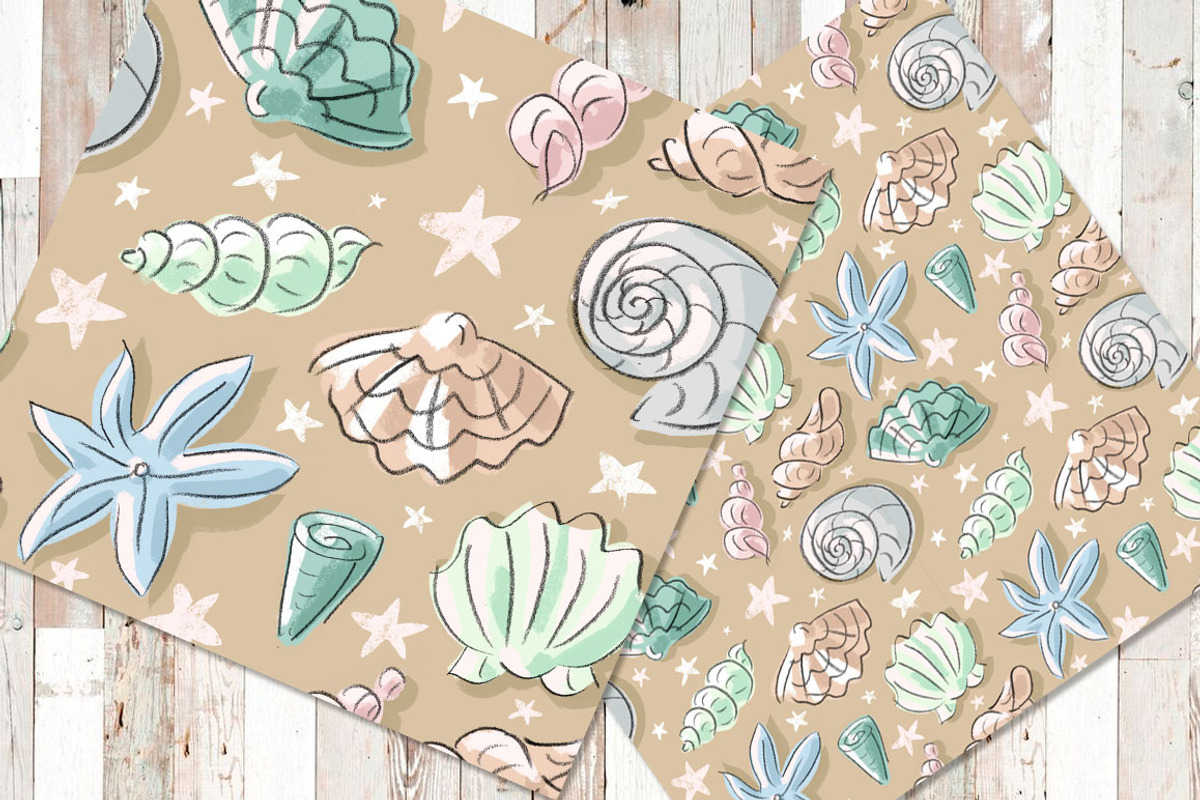 Vector seamless patterns, a Pattern Graphic by Melniklenart | Creative ...