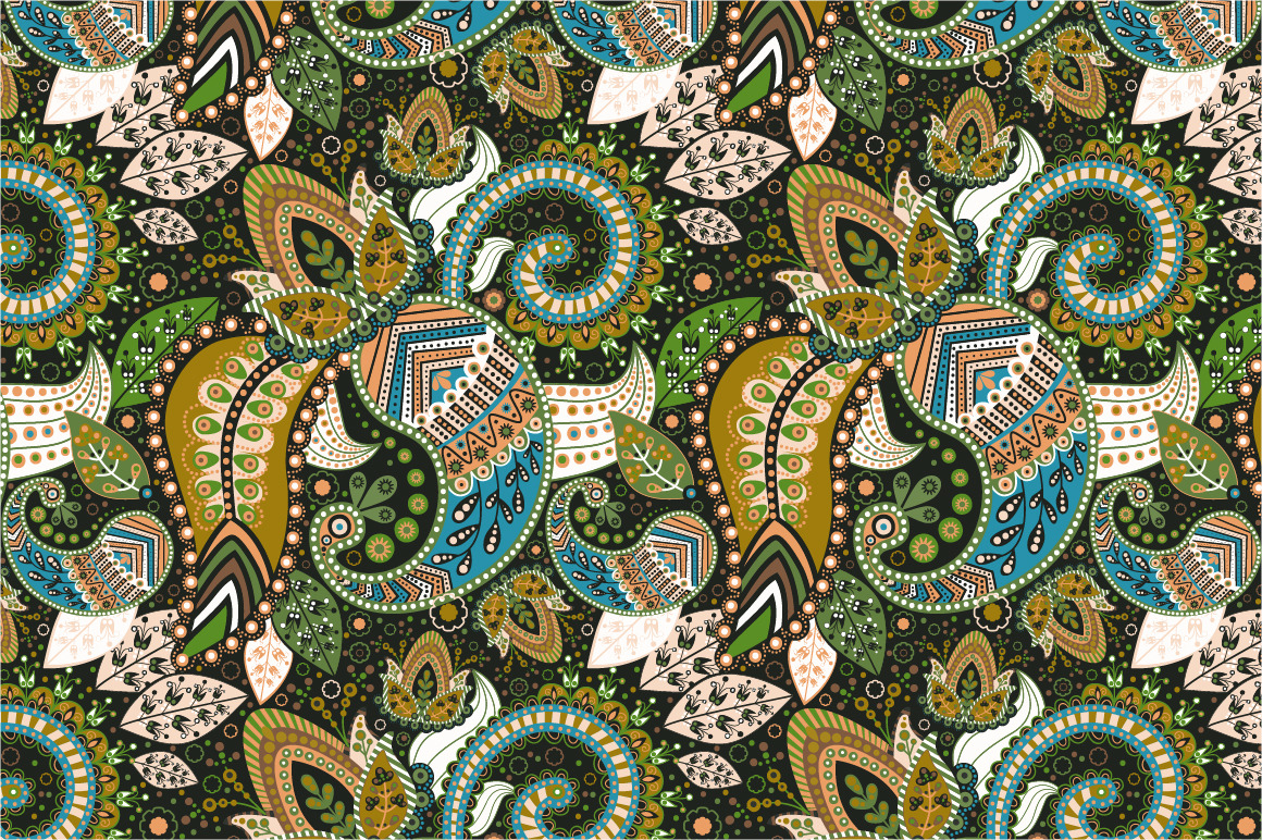 Seamless east pattern, a Pattern Graphic by Sunny_Lion