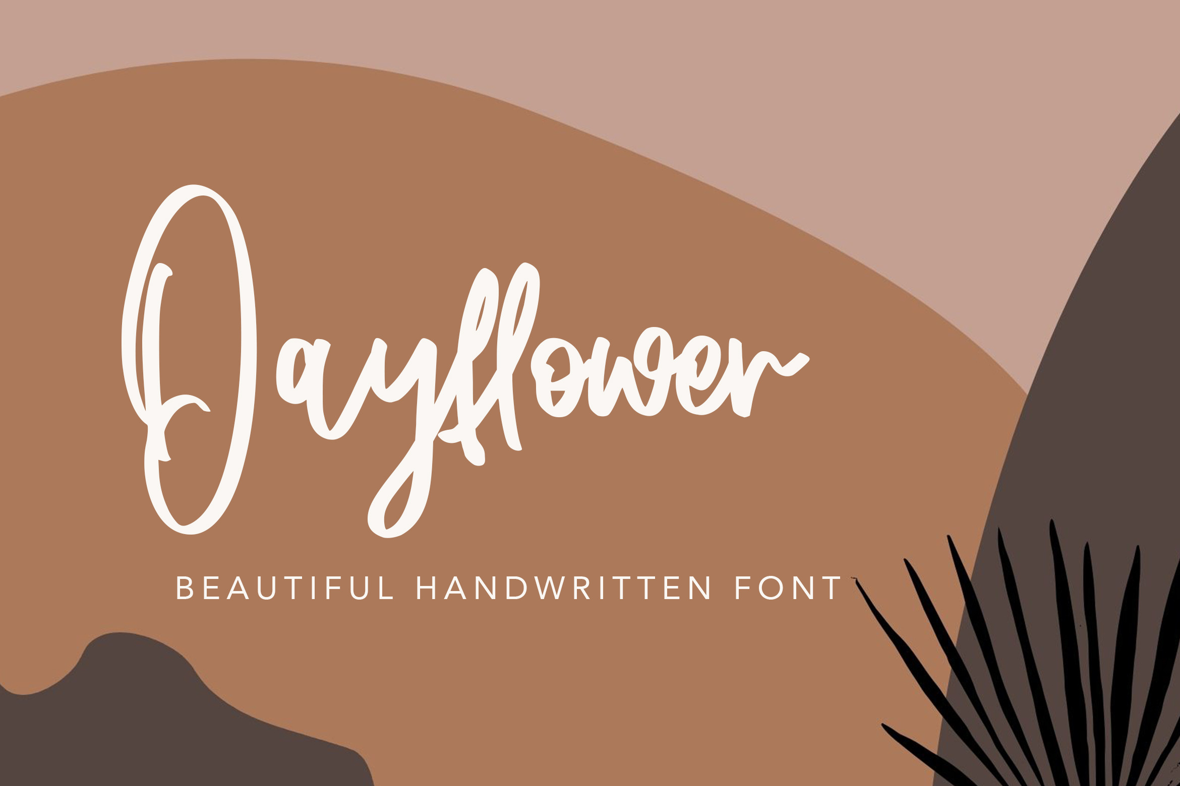 Dayflower - Handwritten Font, a Script Font by Arendxstudio