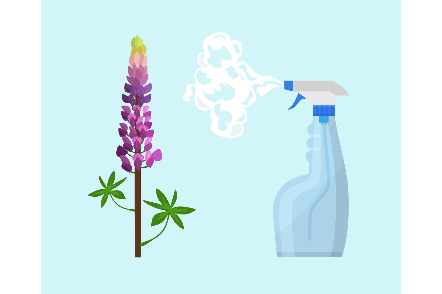 Pesticide or insecticide spray in, an Object Graphic by KitVector