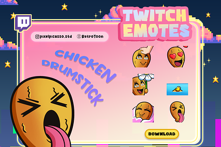Chibi Army Gamer - Custom Emotes, an Emoji Icon by tkzgraphic