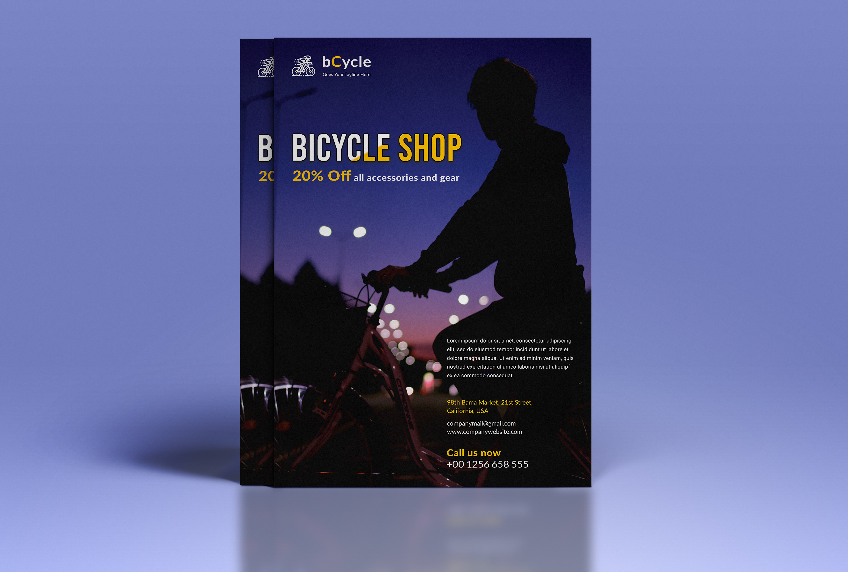 Cycling Flyer, a Flyer Template by graphicsunday
