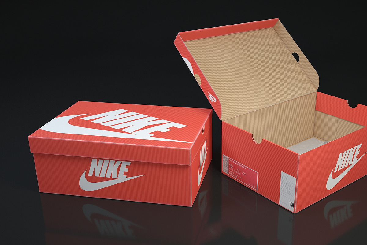 Shoe box 3D model, an Object 3D Model by mrGarret