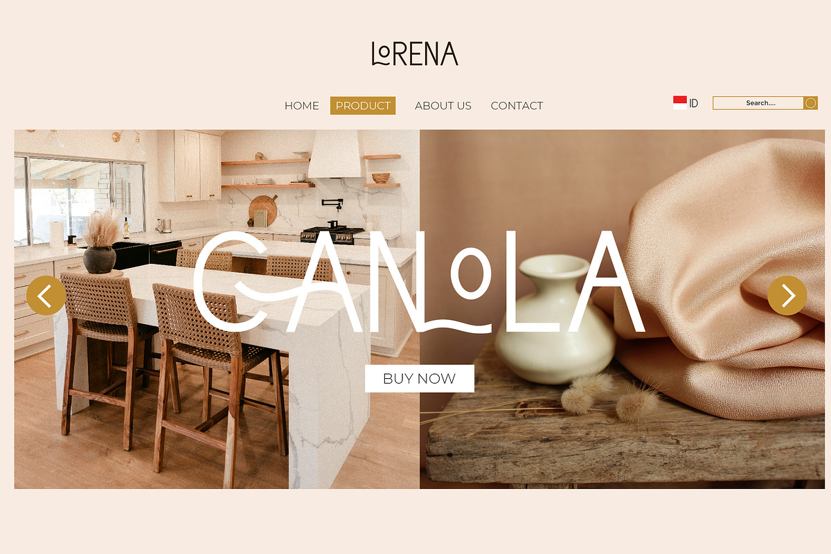 Lorena Typeface, a Sans Serif Font by Creative Corner