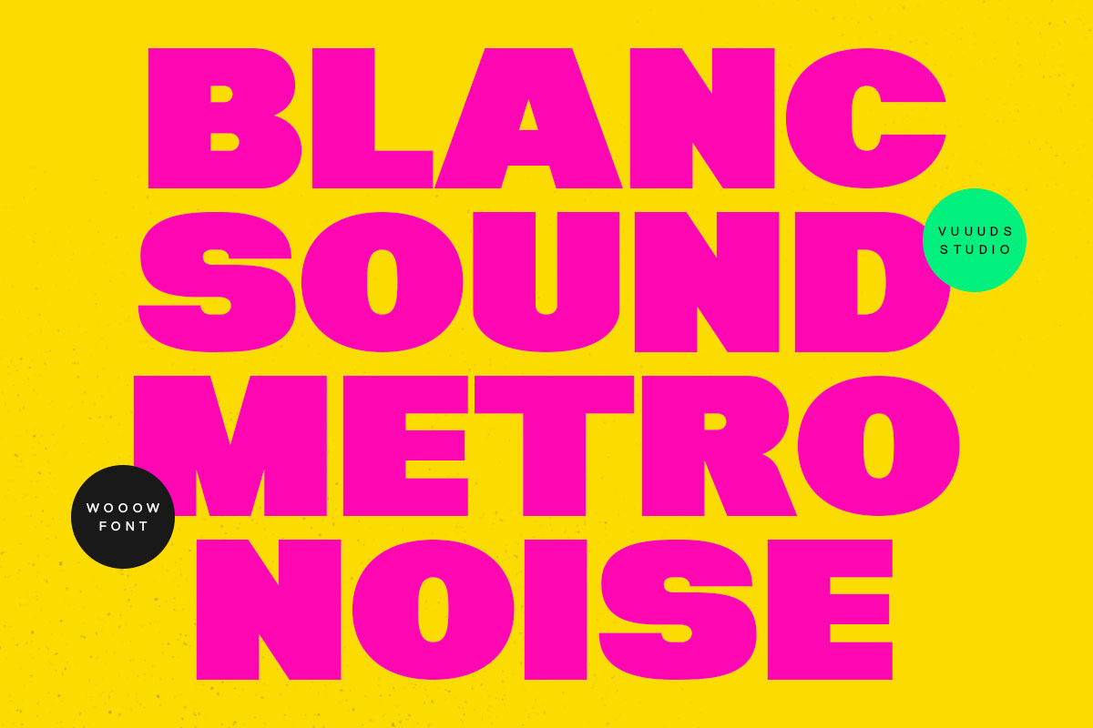 wooow font, a Sans Serif Font by vuuuds