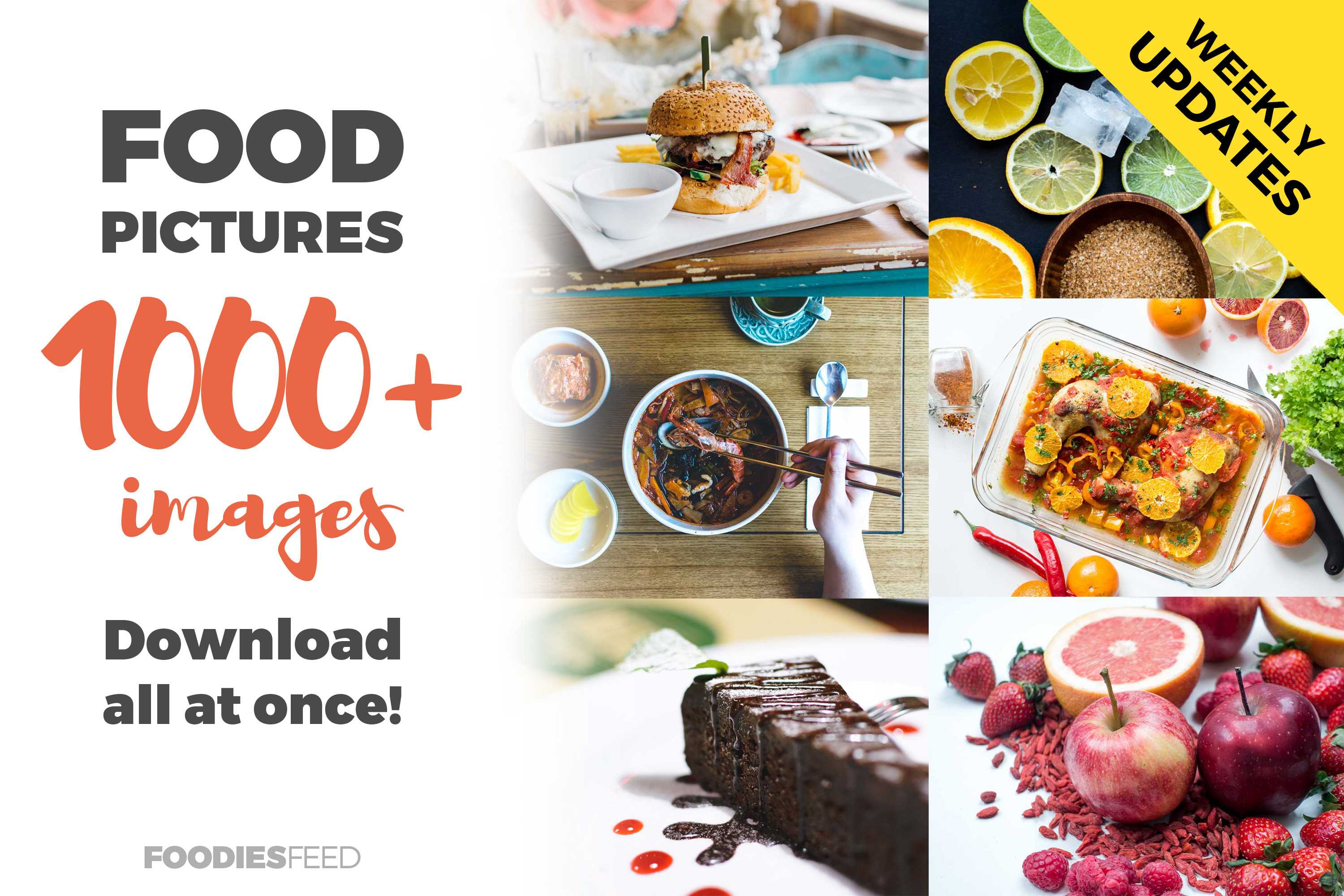 1000+ Food Pictures by FoodiesFeed, a Templates & Theme by Jakub's Food ...