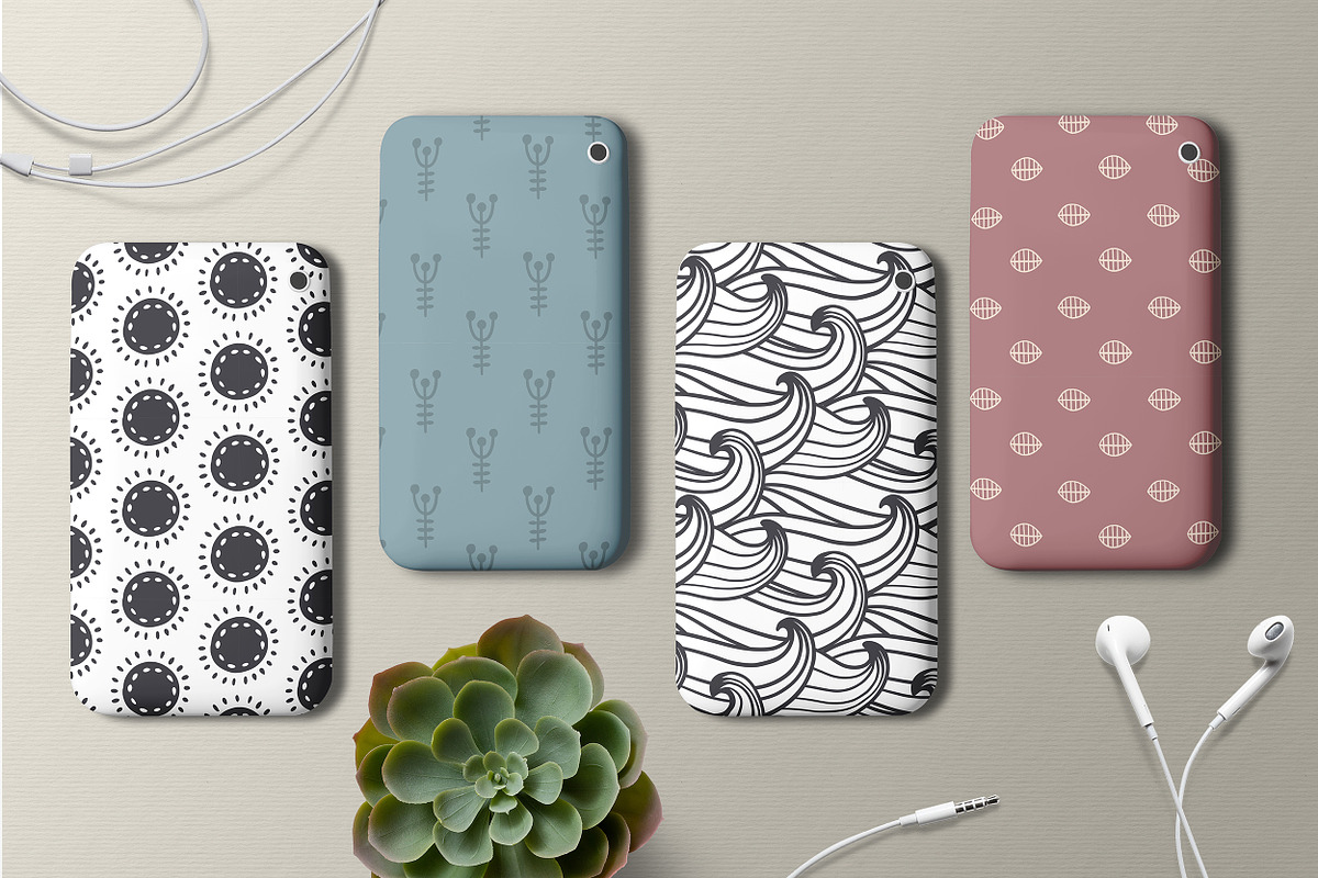 Abstract vector patterns. Vol.2, a Pattern Graphic by Molly art